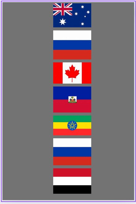 Olympic Country Flags With Names